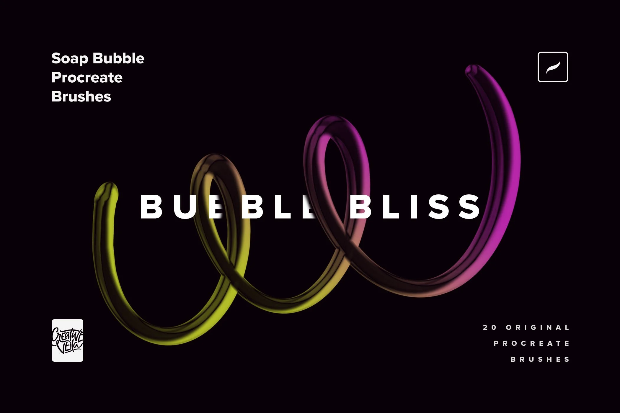 Creative Veila – Soap Bubble Procreate Brushes