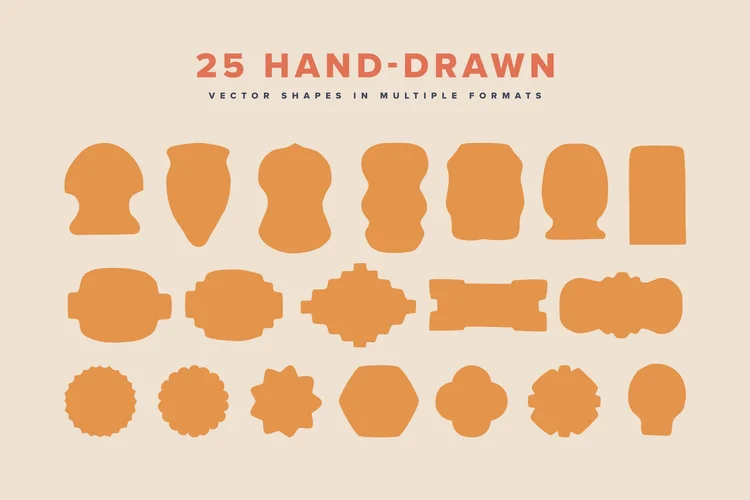 Creative Veila – Hand-Drawn Vector Shapes Pack