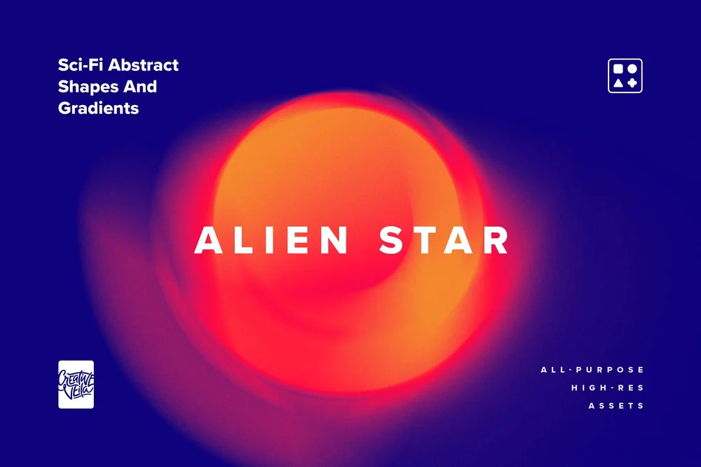 Creative Veila – Sci-Fi Abstract Shapes And Gradients
