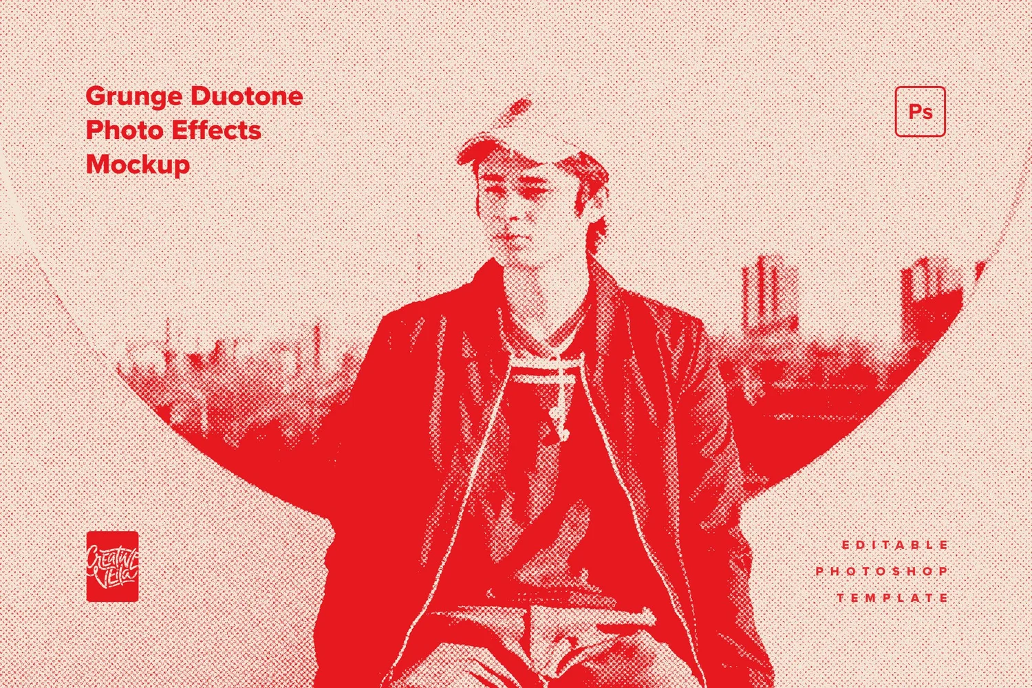 Creative Veila – Grunge Duotone Photo Effects Pack