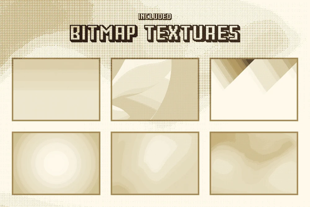 Creative Veila – Bitmap Dither Text Effect Set