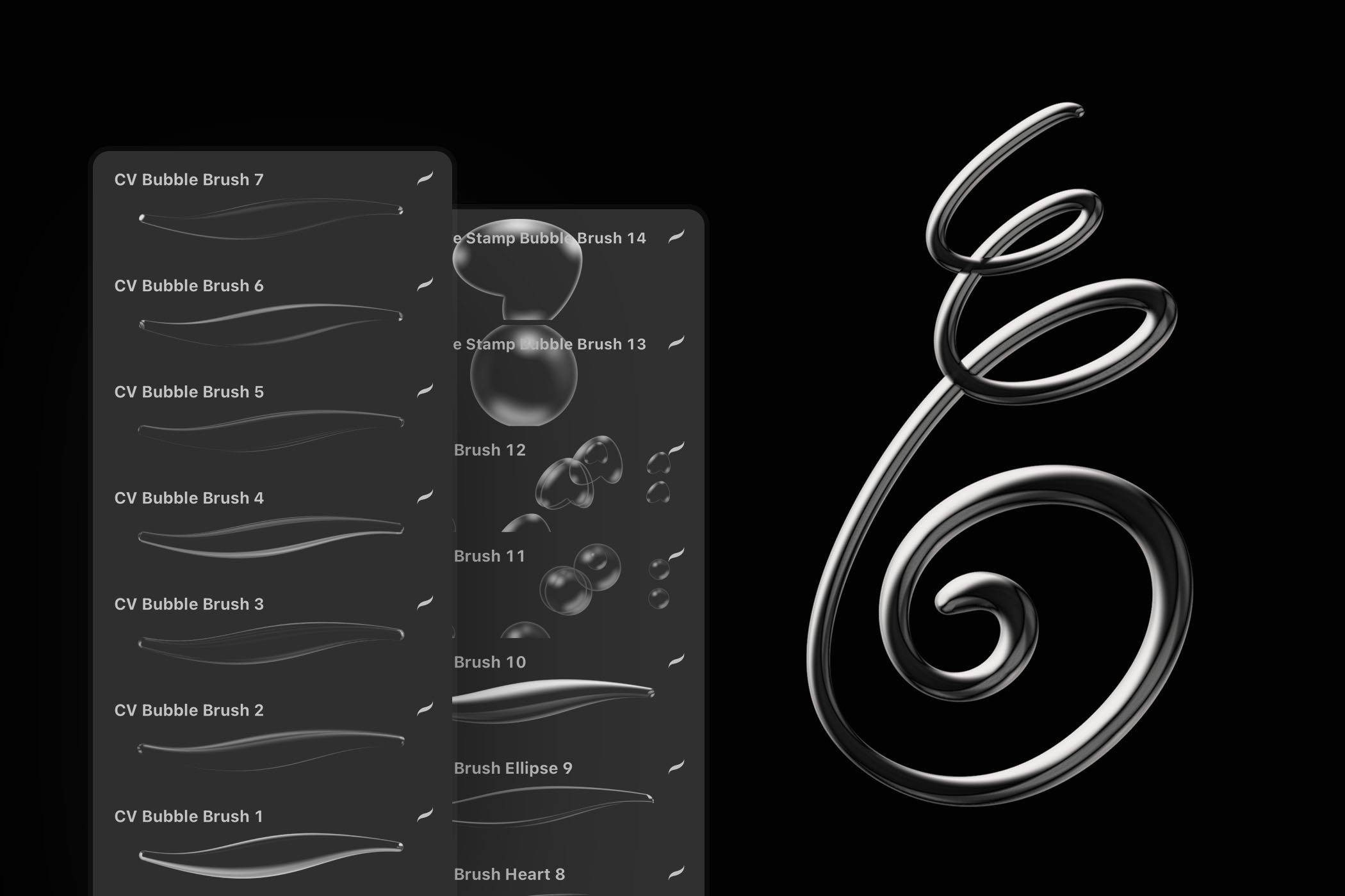 Creative Veila – Soap Bubble Procreate Brushes