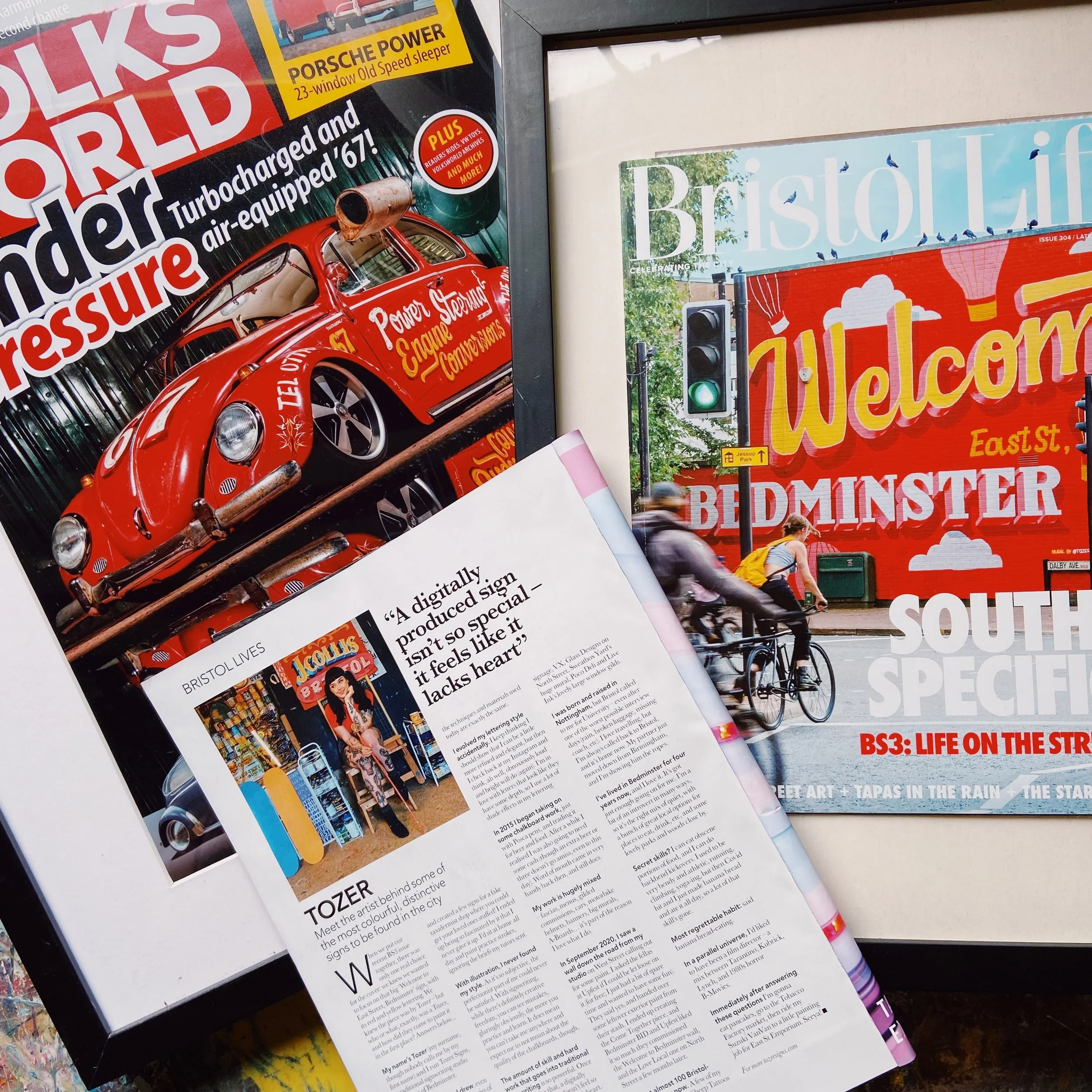 Local Bristol Traditional Hand-painted Sign Writer — Tozer Signs