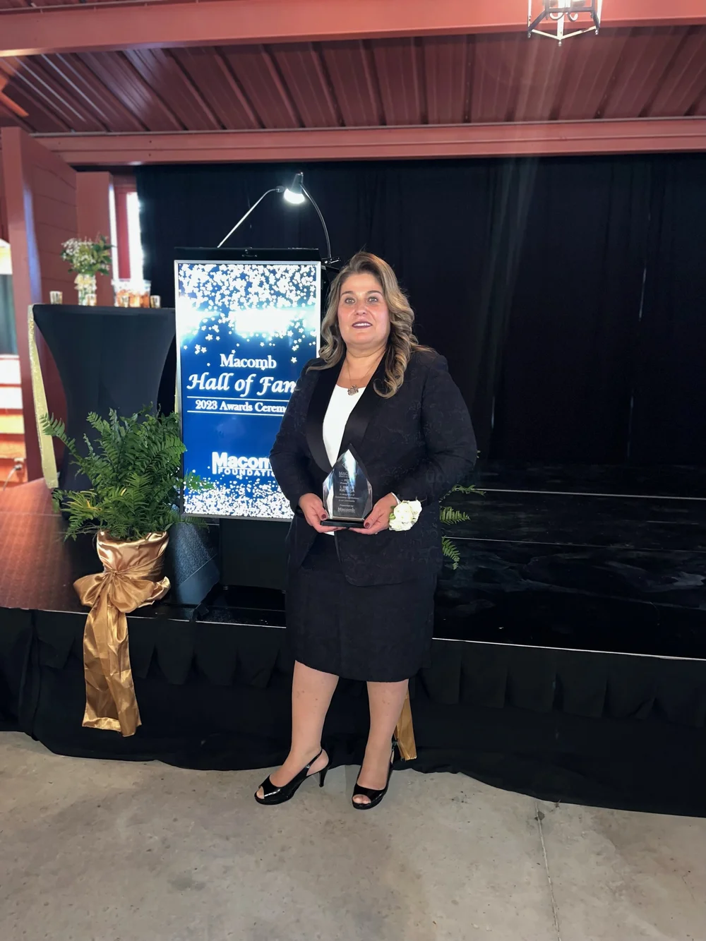 Sue Kattula Honored by Macomb County