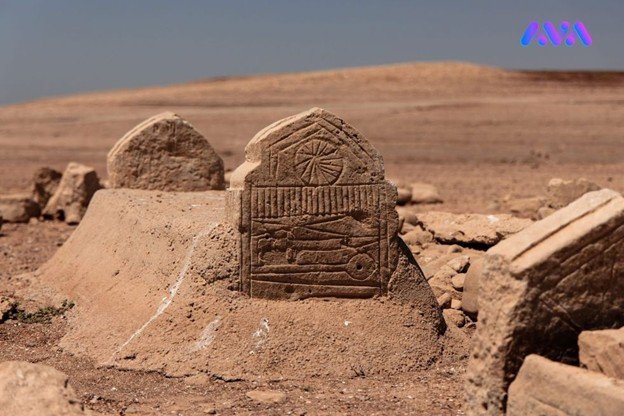 Yezidi Tombs Resurface from Mosul Dam