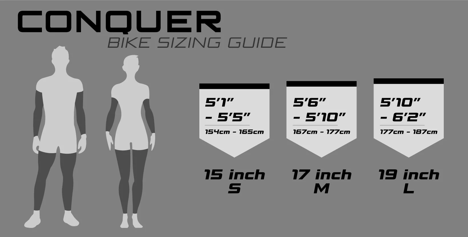 Bike Sizing Guide Legacy Bikes