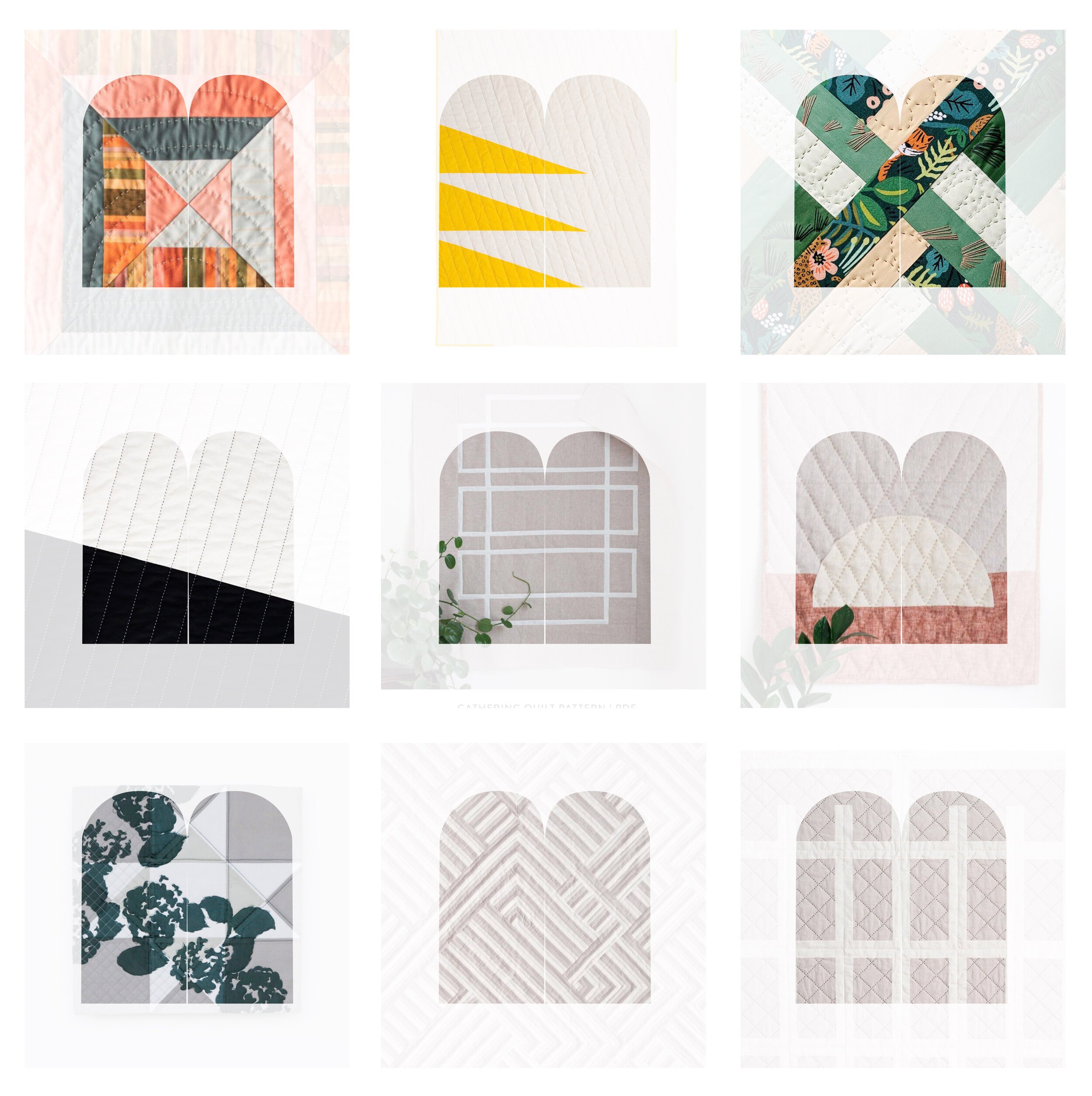 Quilt Mittens | Modern Quilts Interpreted as Mittens — Lovely and Enough