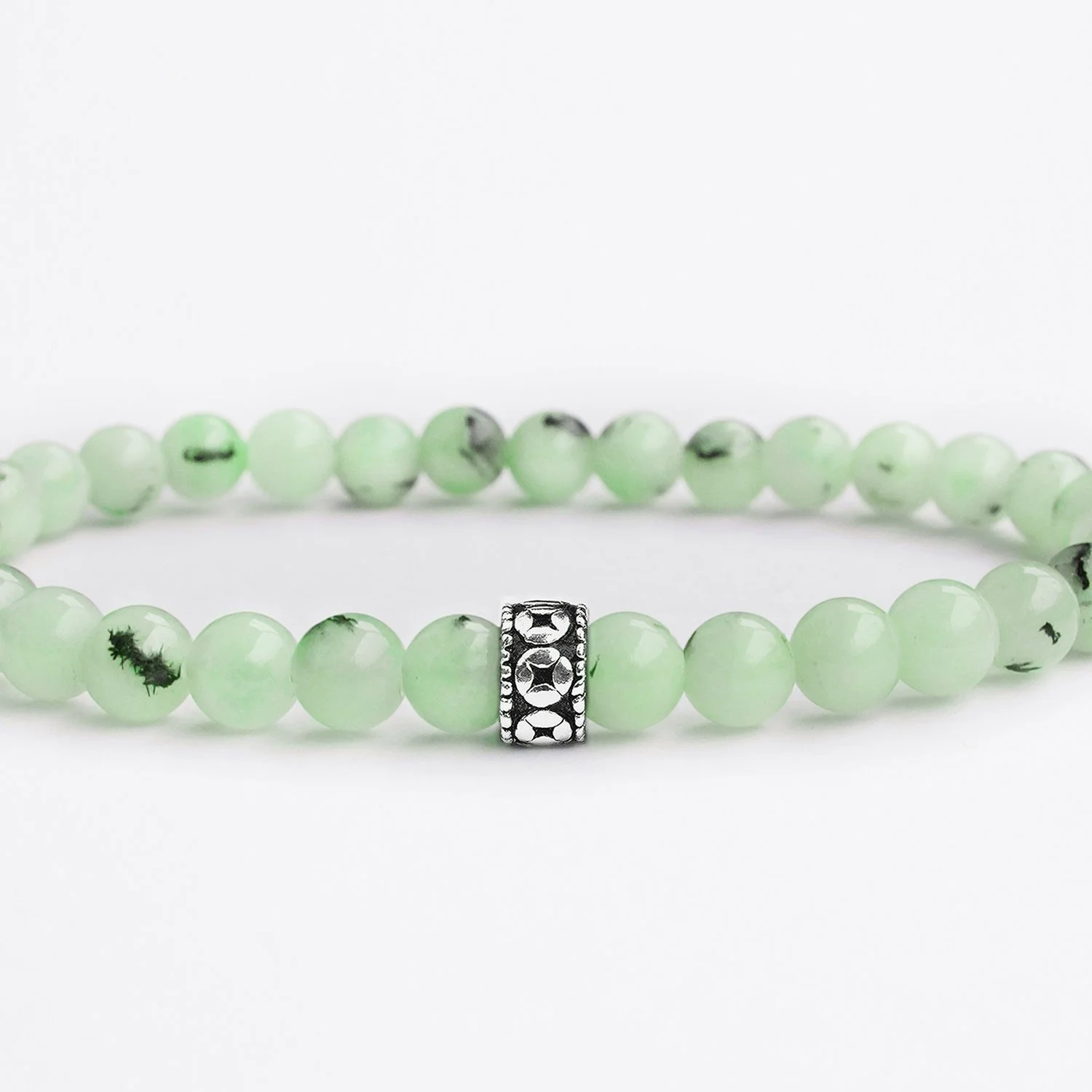 Amethyst 6mm 925 Sterling Silver Bracelet — Baxter & Baxter