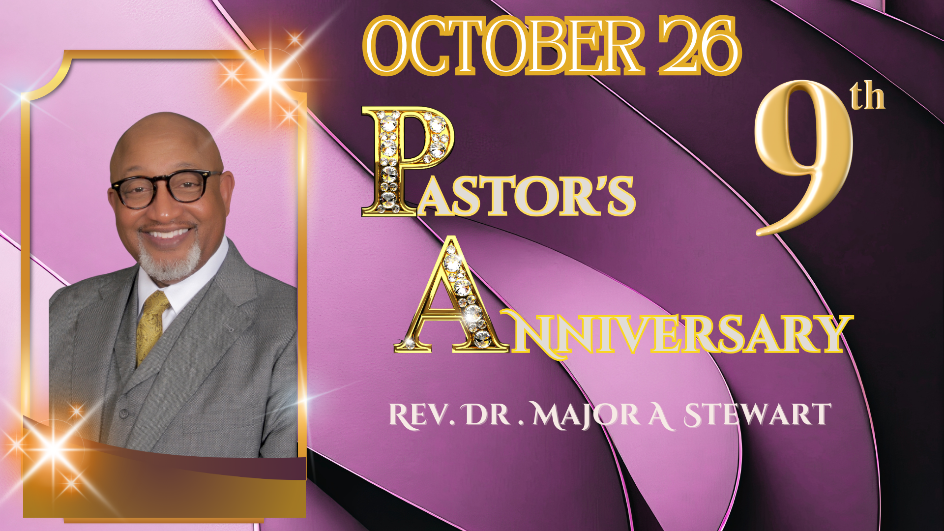 Pastor's 9th Anniversary Worship Service — Greater Mt. Sinai Baptist ...