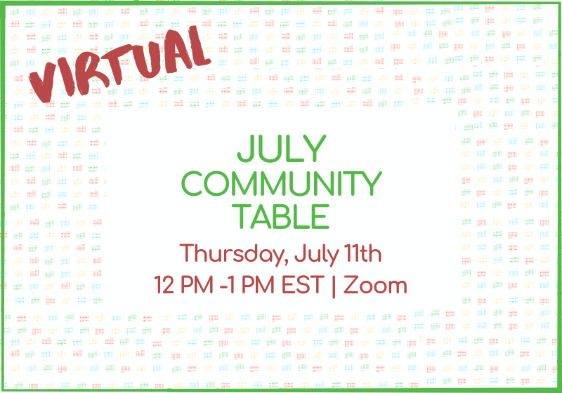 August 2024 Community Table — Branchfood