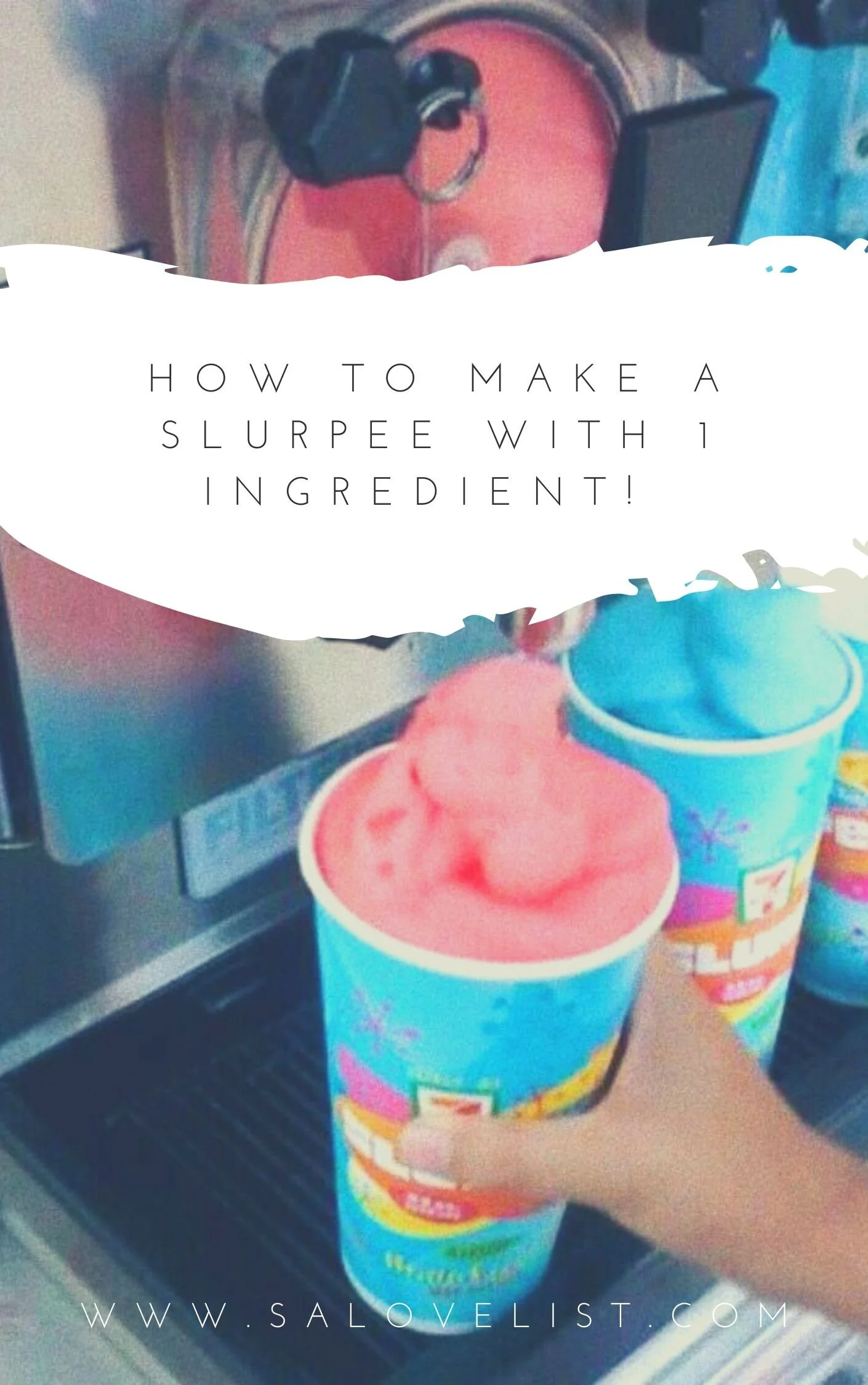 How to Make a Slurpee with 1 Ingredient! — ellaequeue
