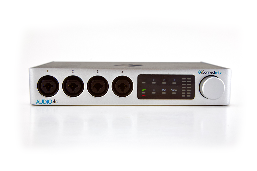 Analog Connections and the Touch Panel: AUDIO4c — iConnectivity