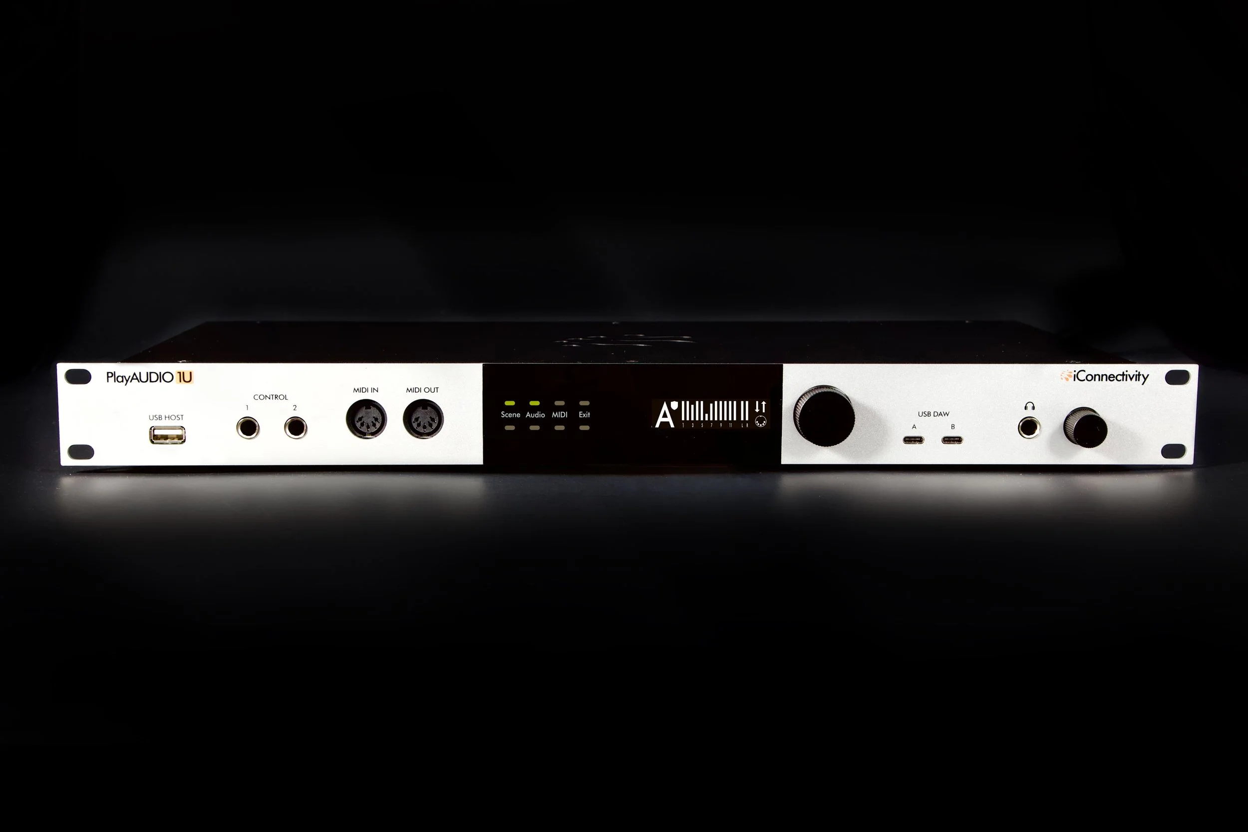 PlayAUDIO1U audio and MIDI interface for live perfomance — iConnectivity