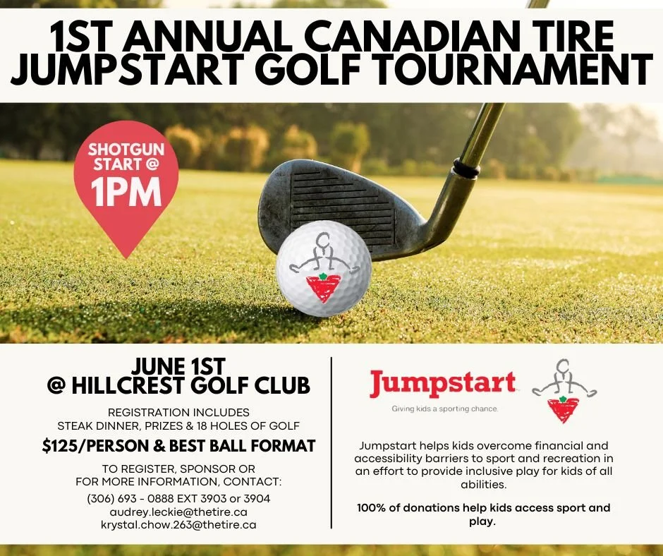 Canadian Tire Jumpstart Logo PHOTO: Canadian Tire Jumpstart For Golf