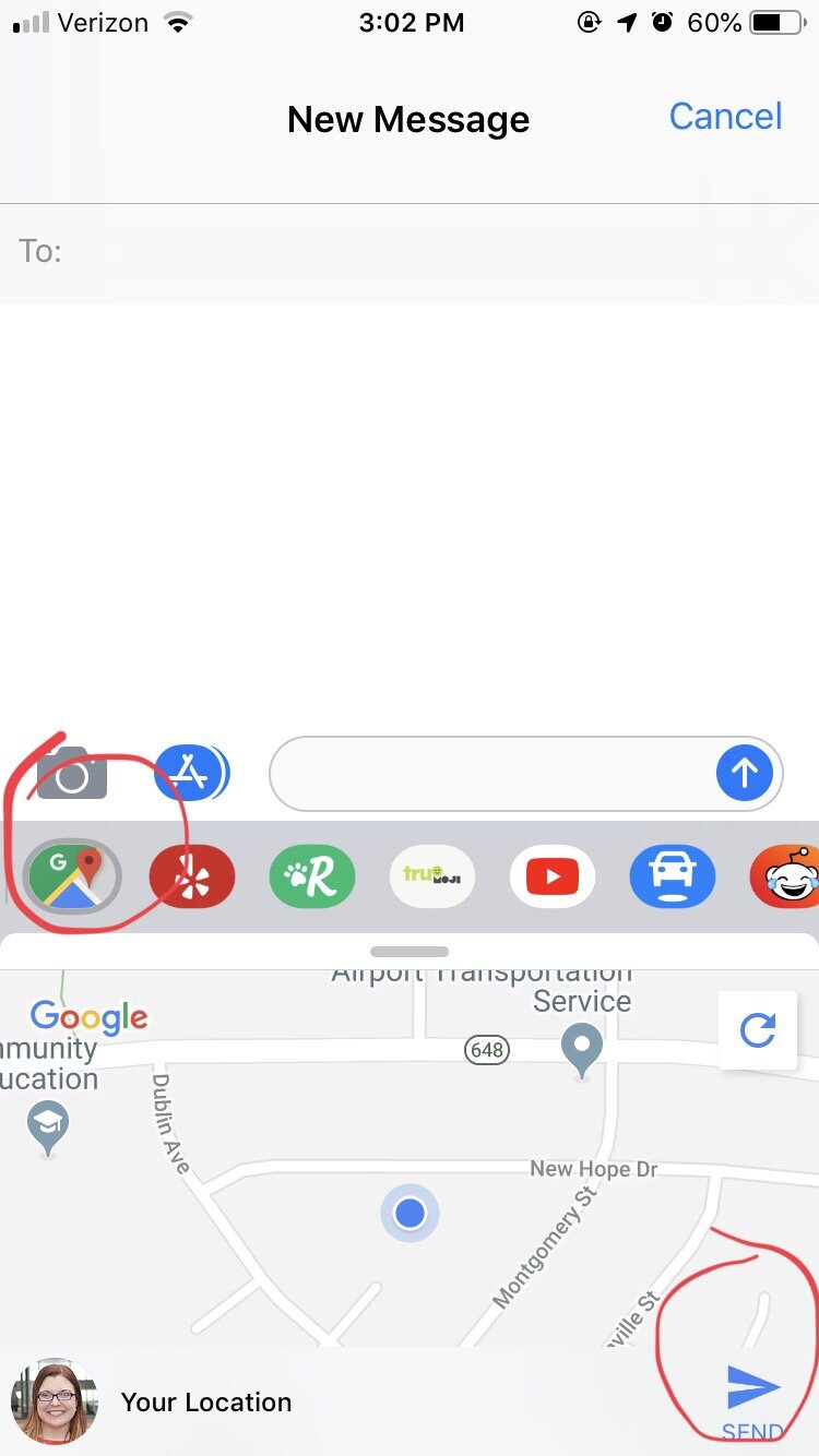 Tech and Safety Tip: Sending your Location to Friends via iPhone or ...