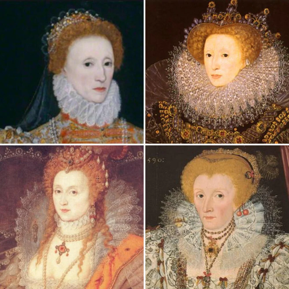 The Tudor Fashion Elements of the Costumes in Six (with Painting ...