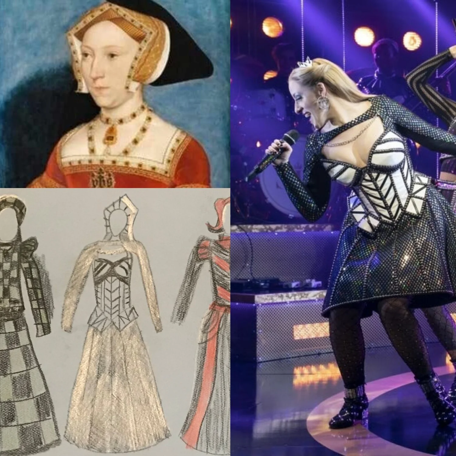 My Renaissance Doodles of the Six Costumes — Rachael Dickzen