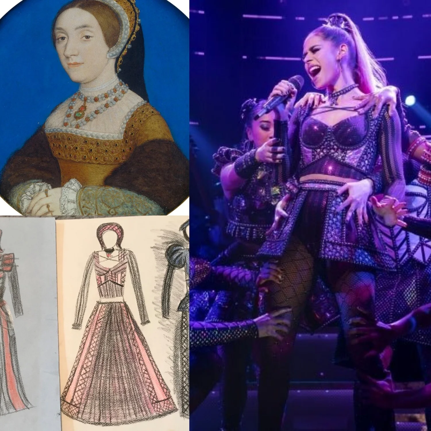 My Renaissance Doodles of the Six Costumes — Rachael Dickzen
