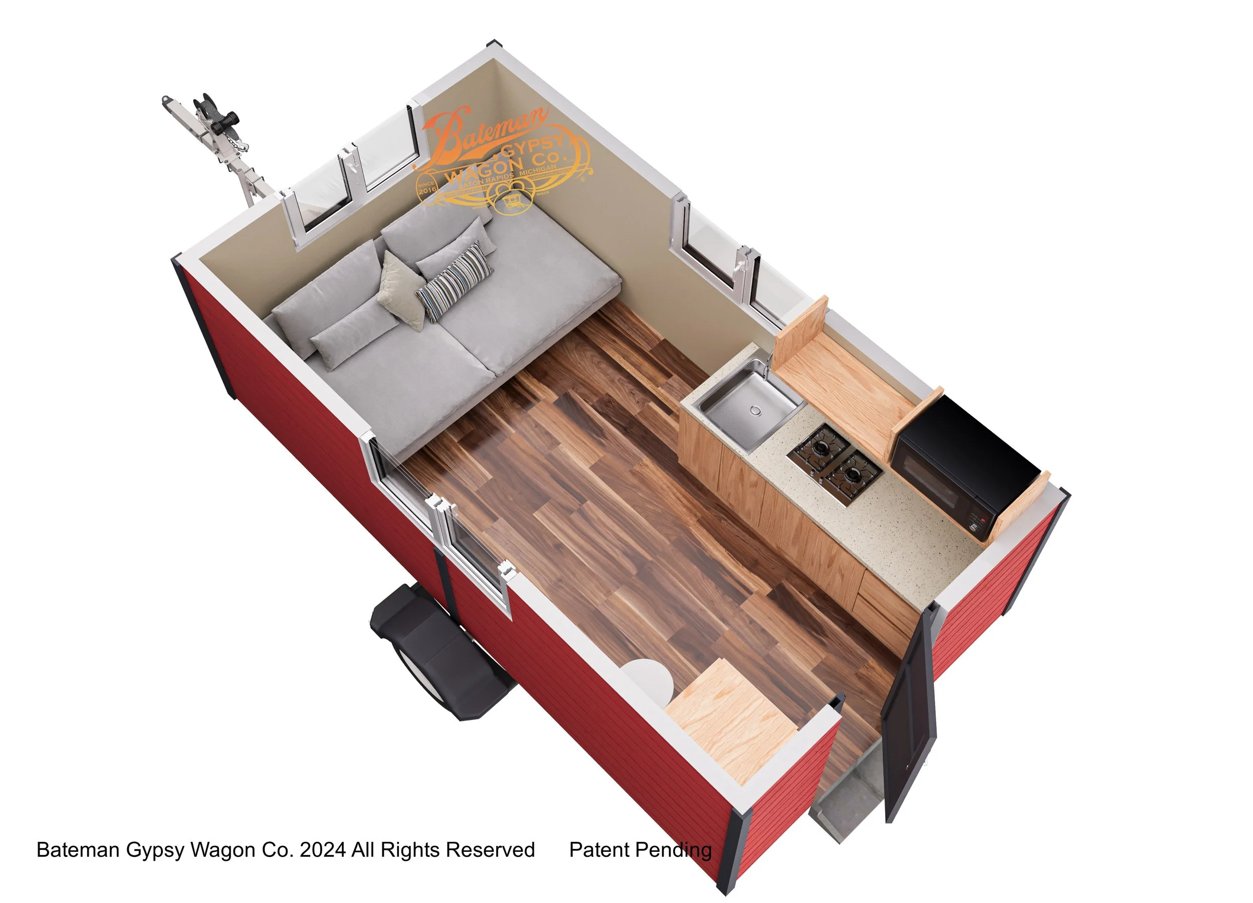 10 & 16 Ft Light weight Teapot Rv Camper Vardo/Caravan — Bateman Gypsy ...