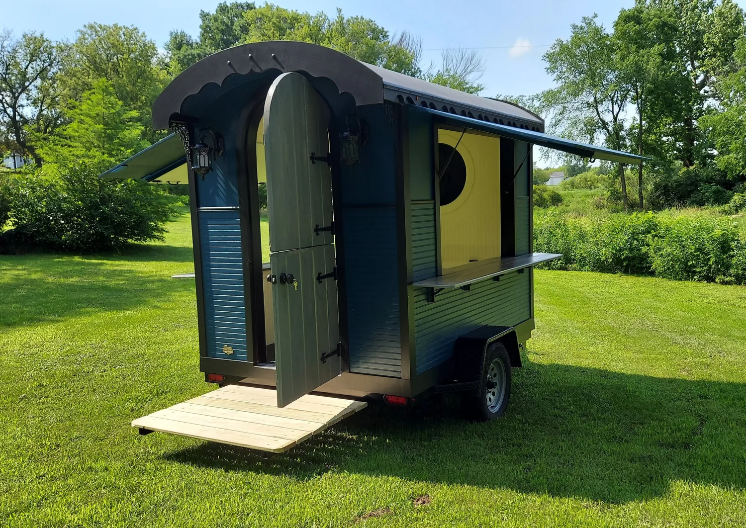 Light Duty Vardo Vending/ Concession Trailers — Bateman Gypsy Wagon Co.