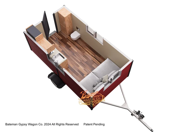 10 & 16 Ft. Ultralight Teapot Vardo Campers — Bateman Gypsy Wagon Co.