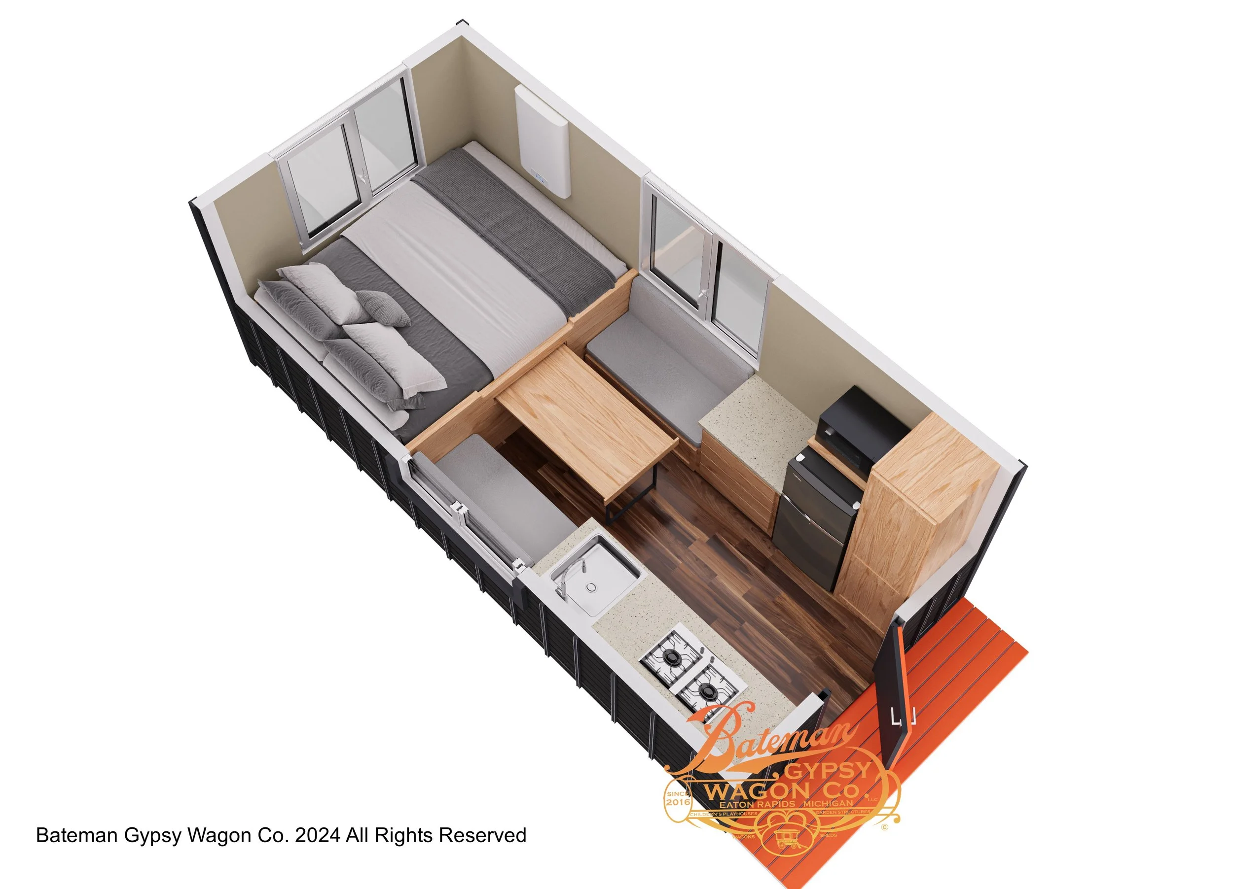 Fullsize Ft Vardo Camper Models — Bateman Gypsy Wagon Co.