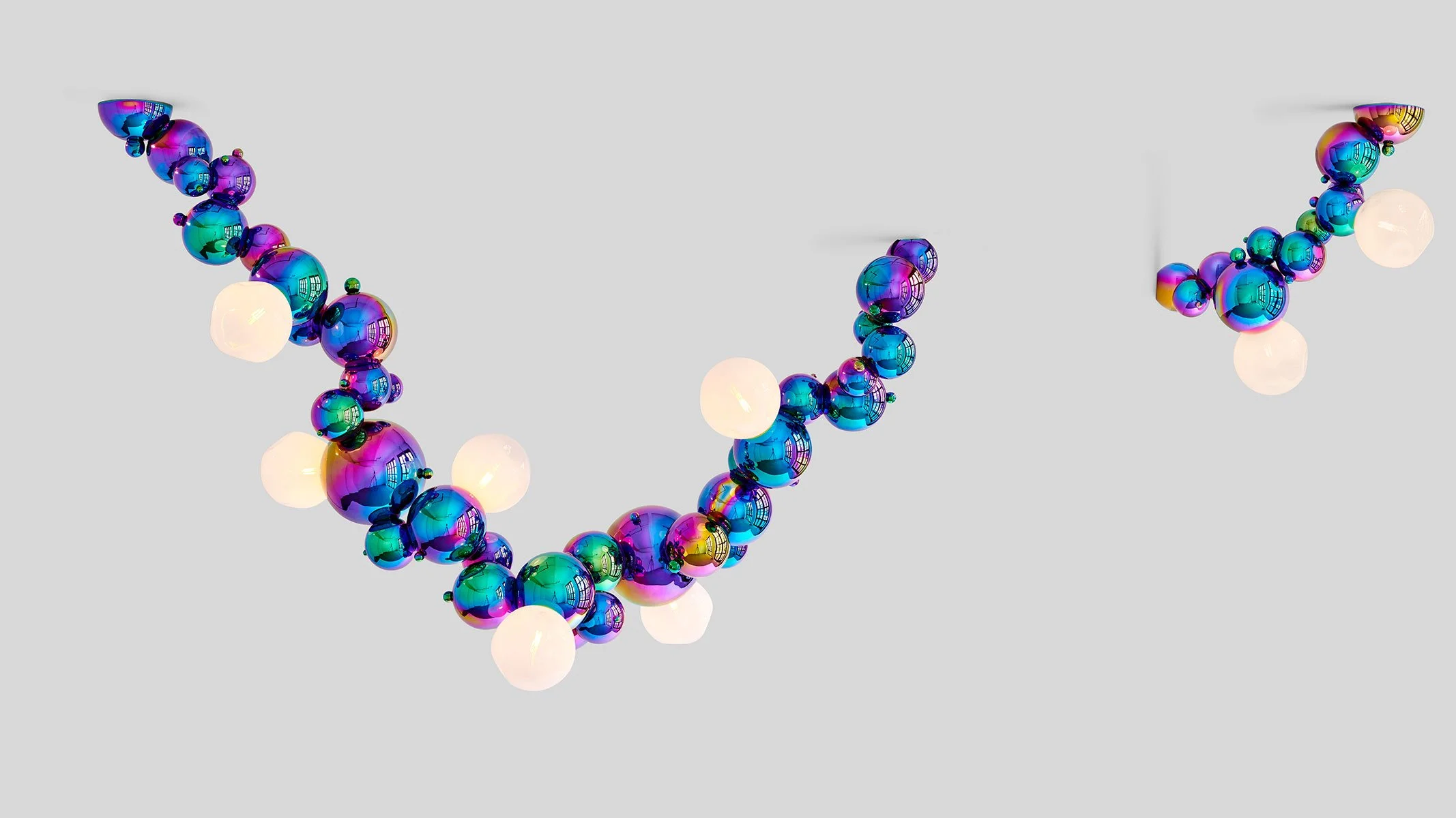 Custom Rainbow Bubbly 08 Installation — ROSIE LI