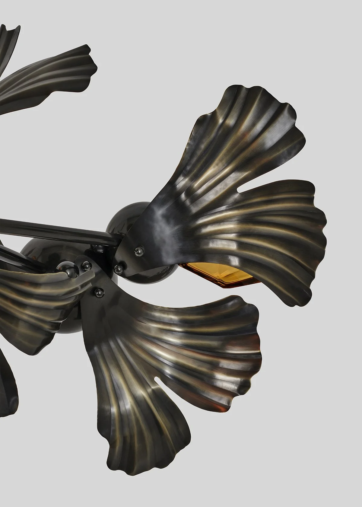 Custom Ginkgo Blossom 12 Chandelier — ROSIE LI