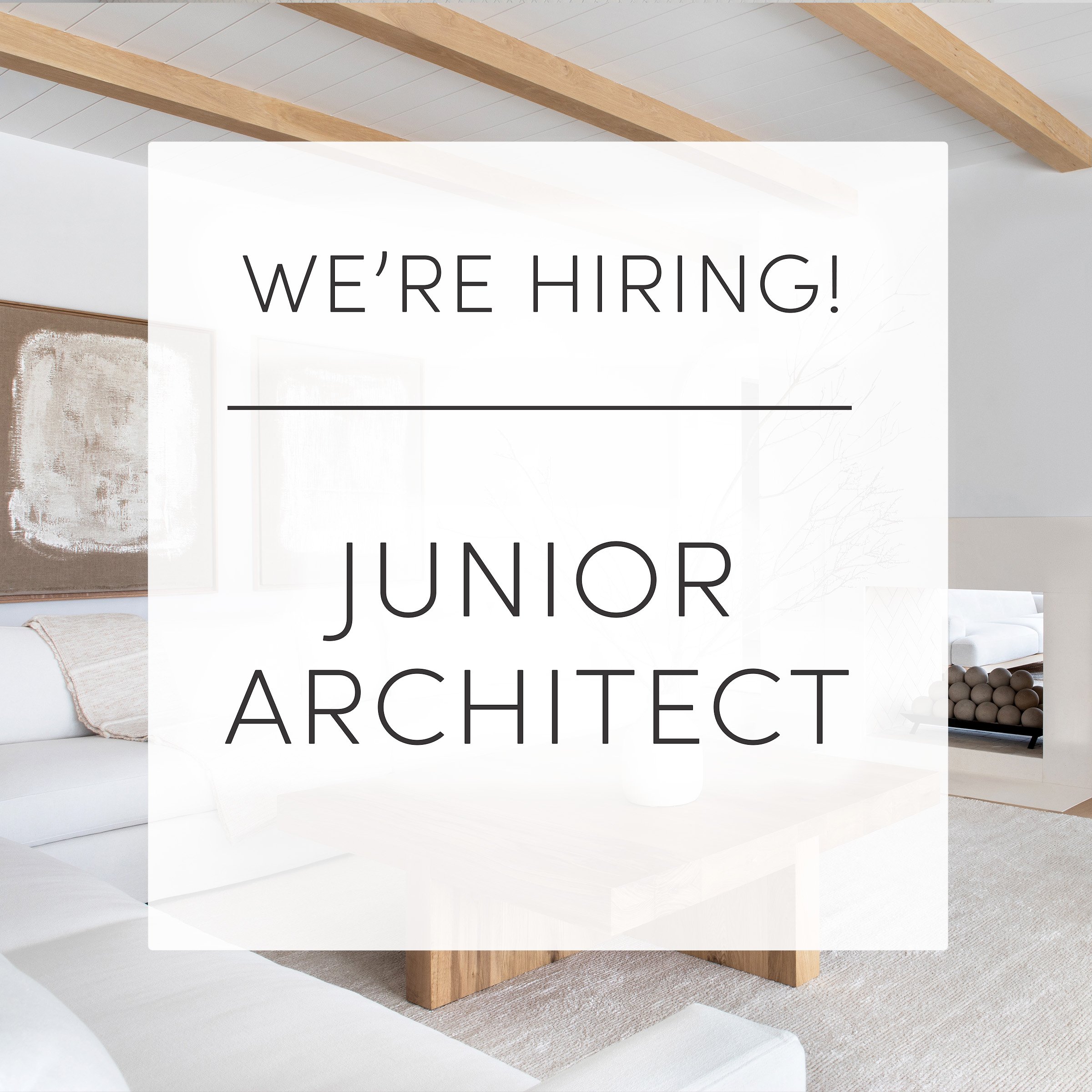 Junior Architectural Designer — Chango