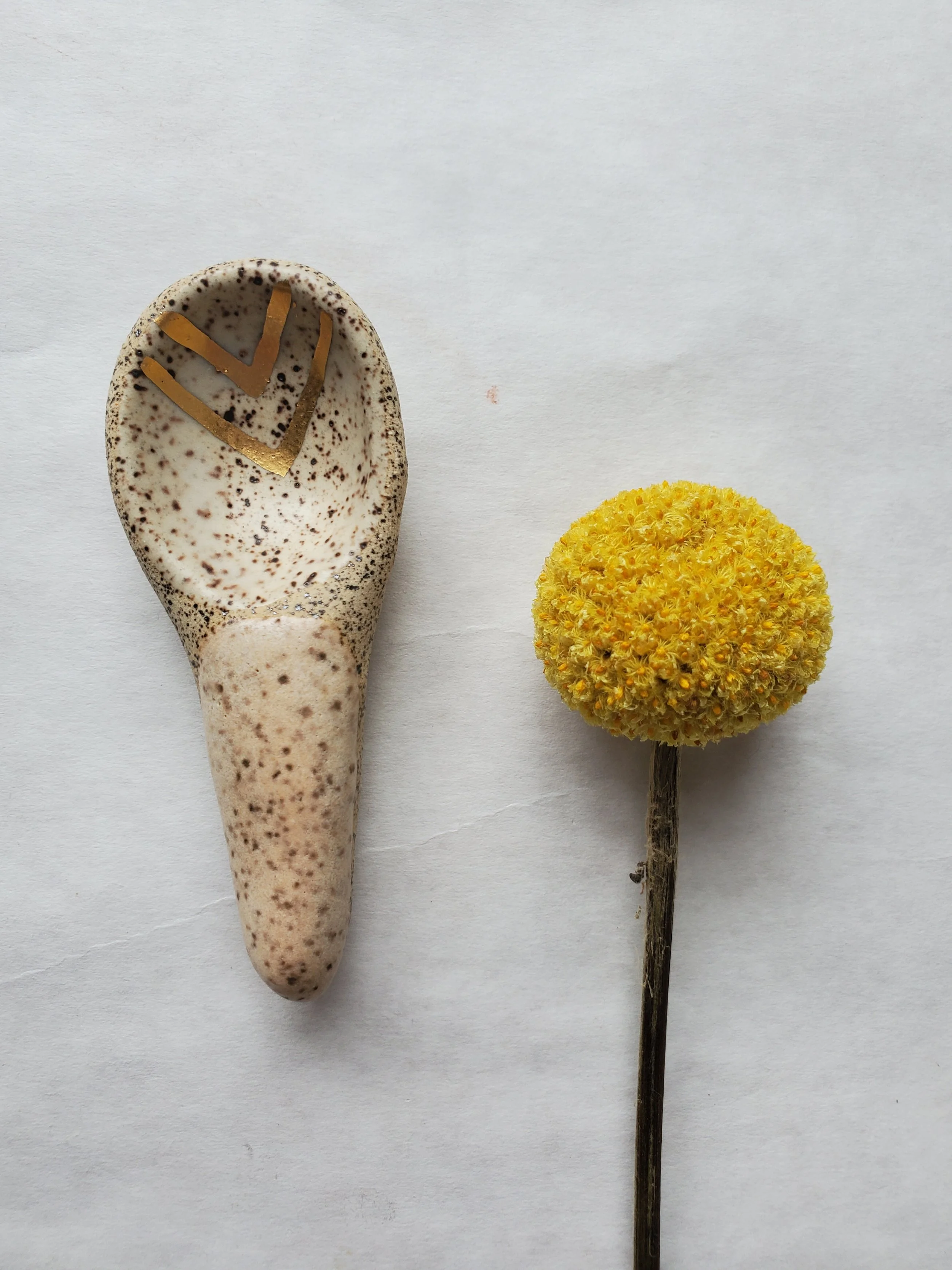 spoons + spoon rests — CURIOUS CLAY