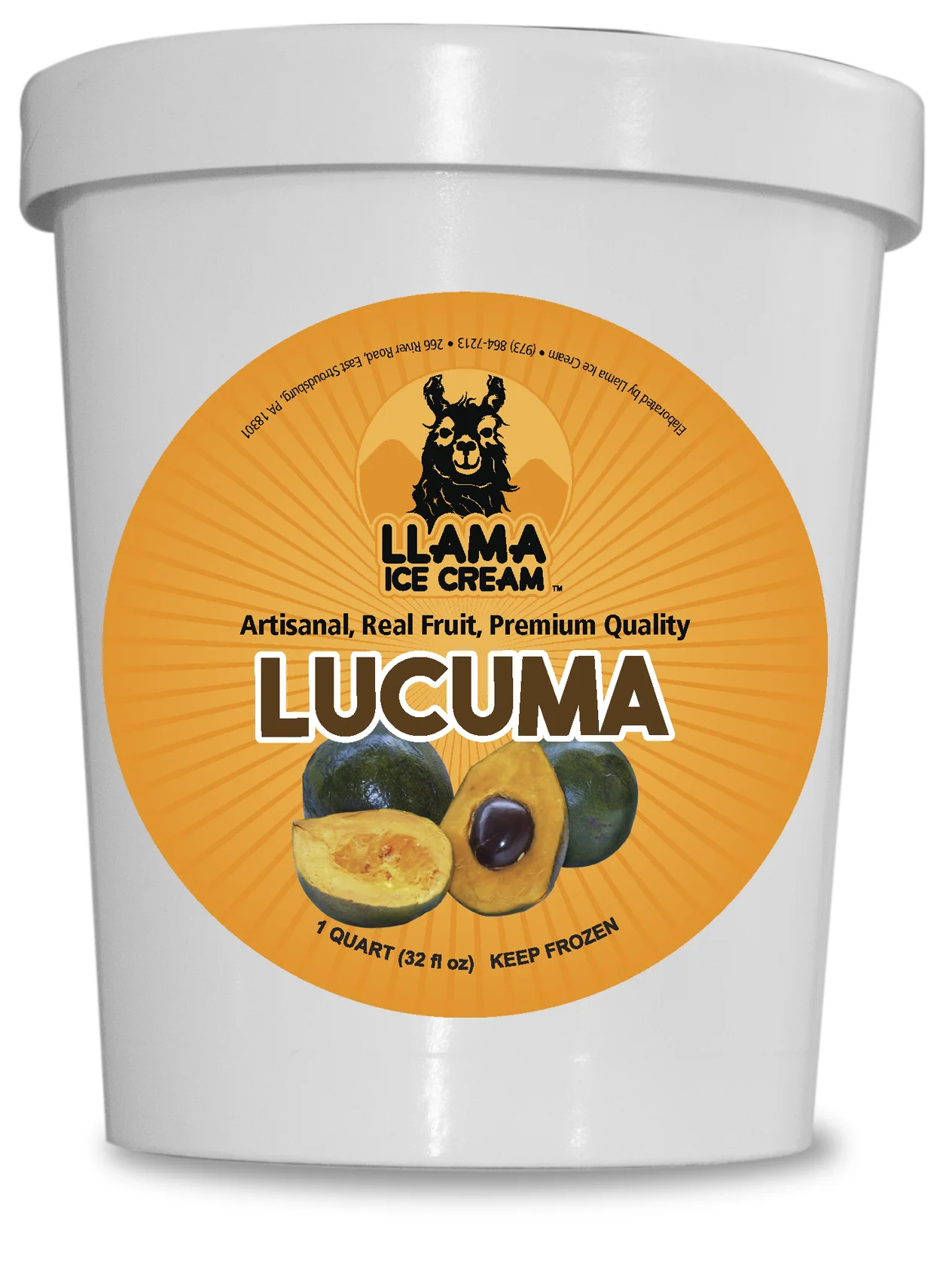 Ice Cream Container Sizes — Llama Ice Cream