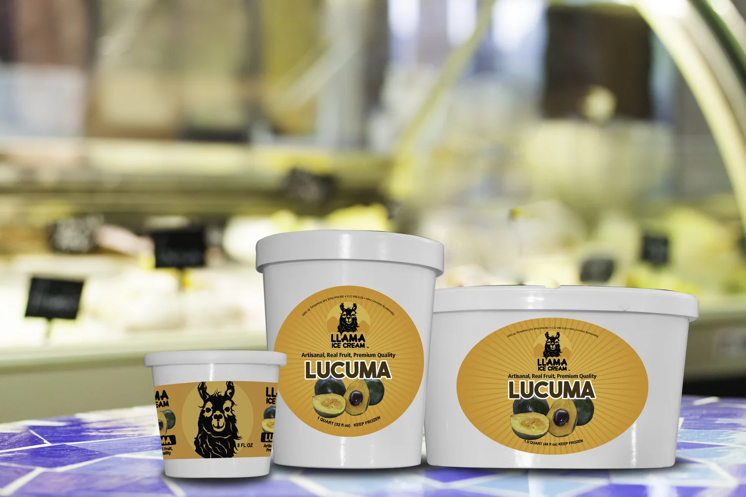 Find us in supermarkets! — Llama Ice Cream