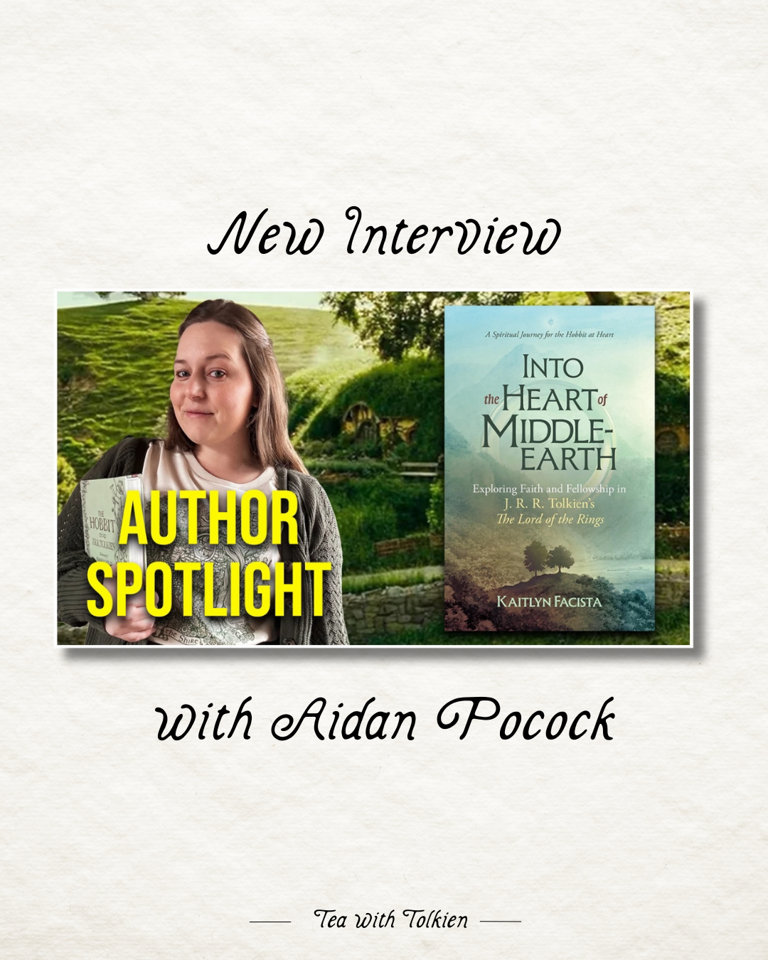 New Interview: Aidan Pocock (Video) — Tea with Tolkien