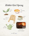 Hobbit Girl Spring — Tea with Tolkien