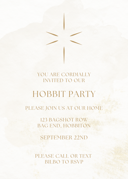 The Lord of the Rings Party Supplies: “Star of Eärendil” Party Goods ...