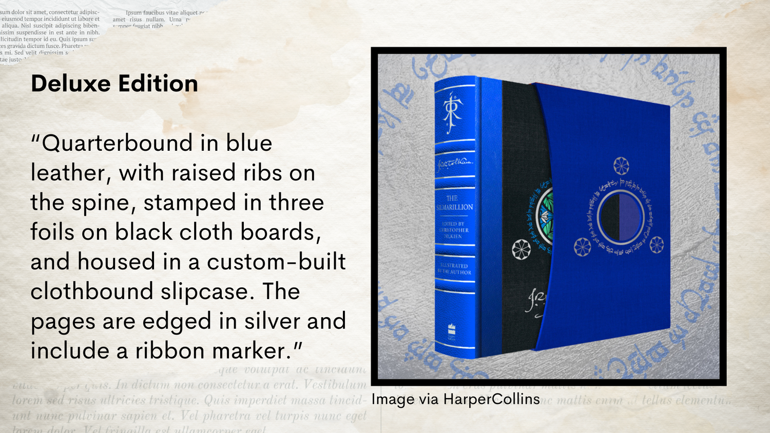 Inside Look at the New Illustrated Edition of The Silmarillion (Video ...