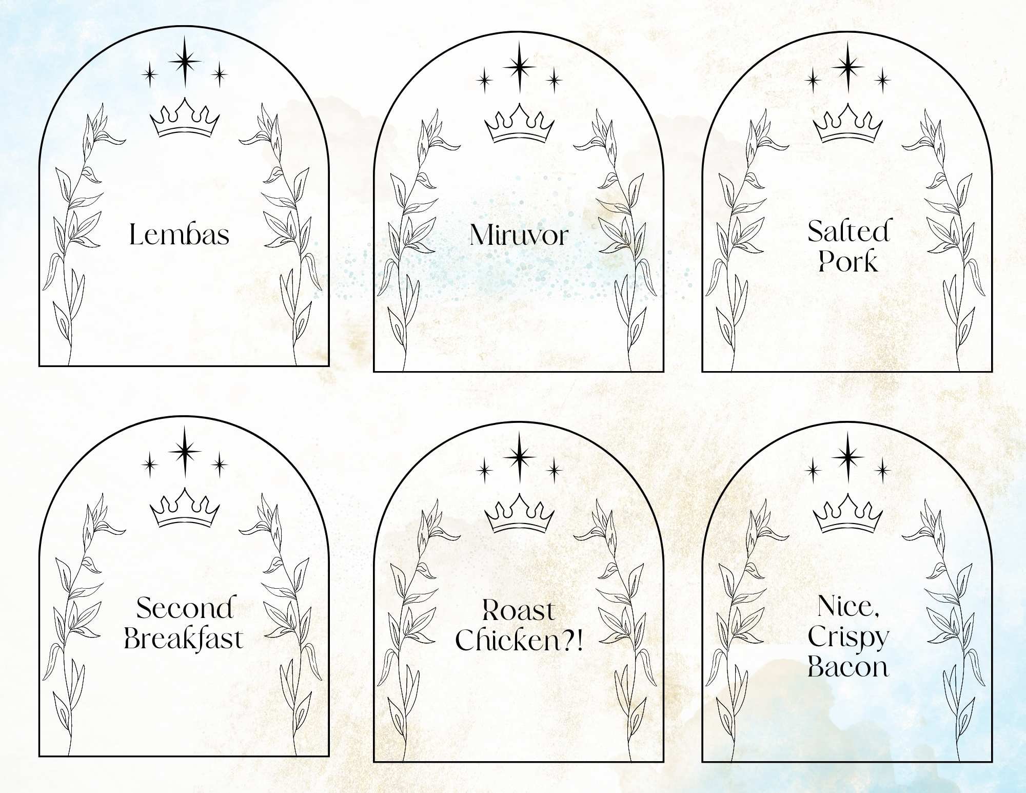 The Lord of the Rings Party Supplies: “Speak Friend” Party Goods (Free ...