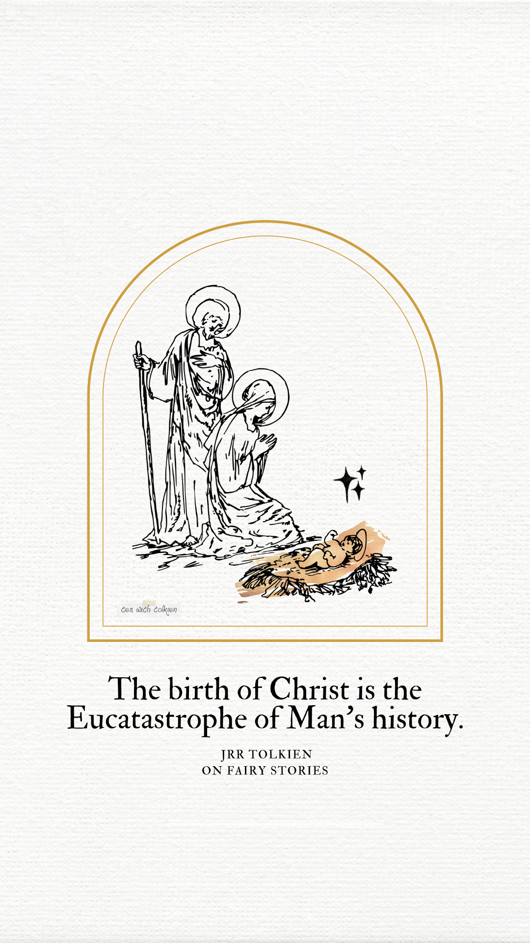 Tolkien on the Incarnation: "The Eucatastrophe of Man's History" — Tea ...