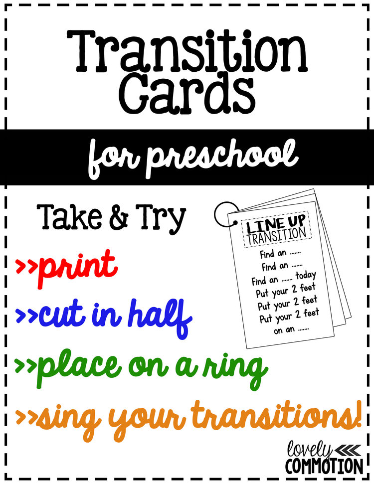 Preschool Transition Songs Preschool Transition Songs
