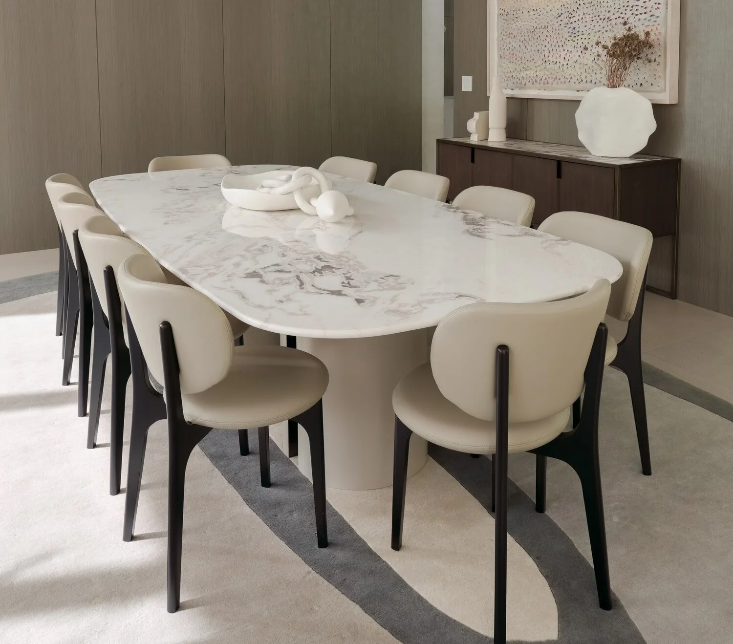Explore Elegant Dining Solutions with Marble Top Dining Tables