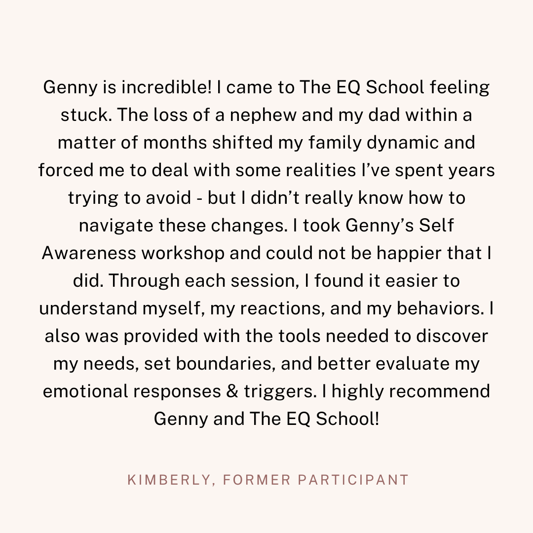 Emotional Intelligence | Conflict, Feedback, Connection | The EQ School | Portland, OR — The EQ ...
