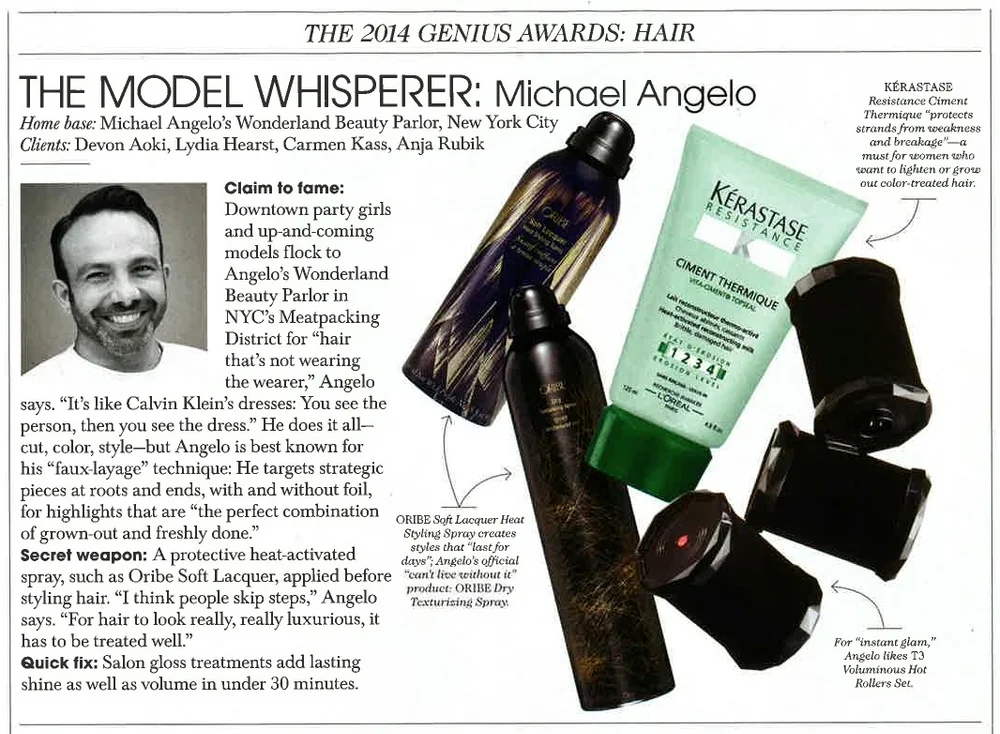 Press — Michael Angelo's Wonderland Beauty Parlor