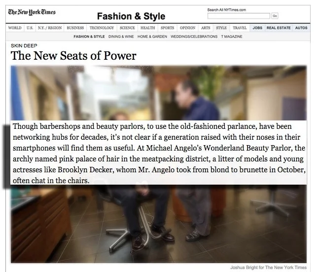 Press — Michael Angelo's Wonderland Beauty Parlor