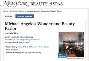 Press — Michael Angelo's Wonderland Beauty Parlor