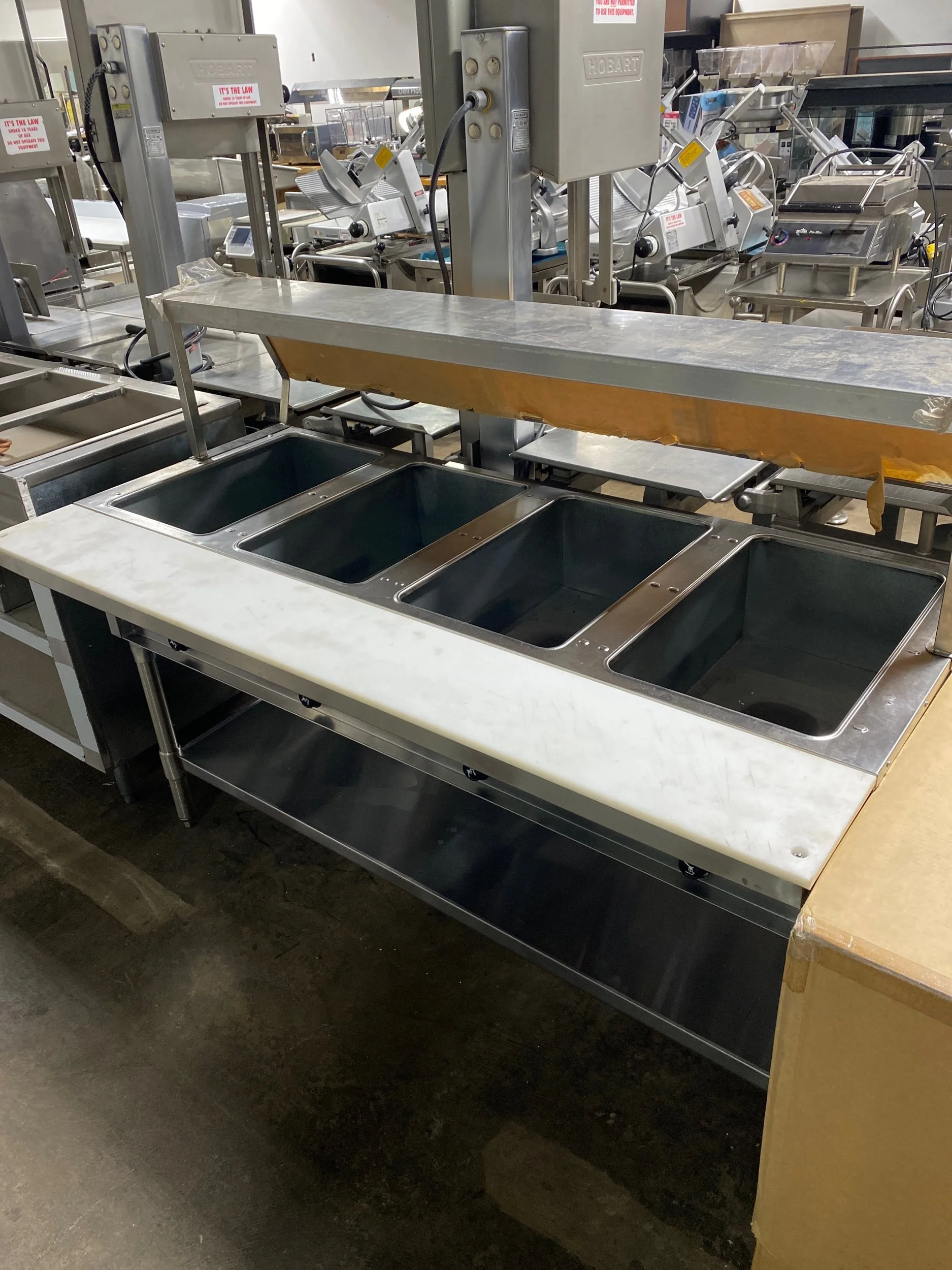 Steam Tables — DeMARTINO FIXTURES