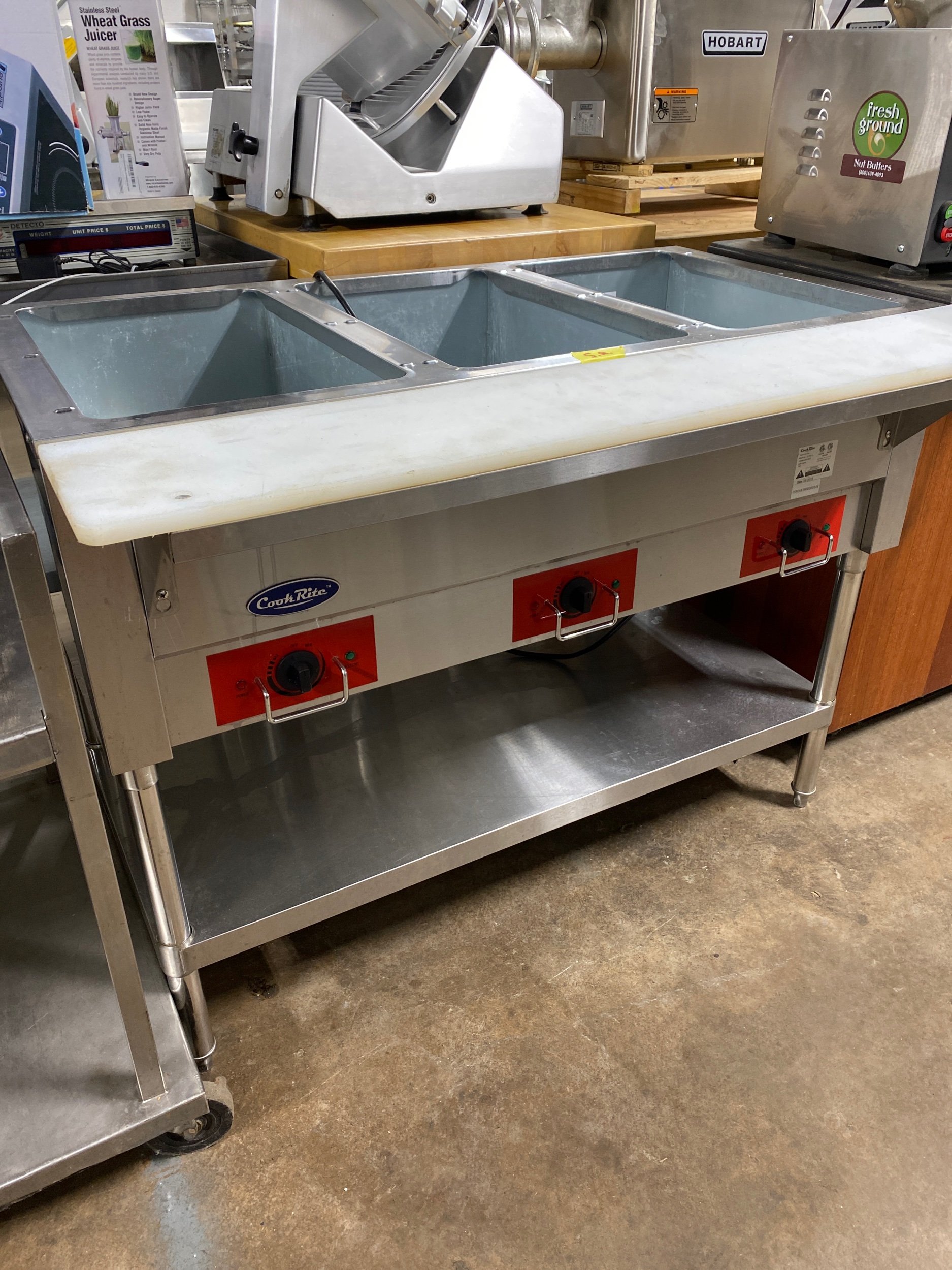 Steam Tables — DeMARTINO FIXTURES