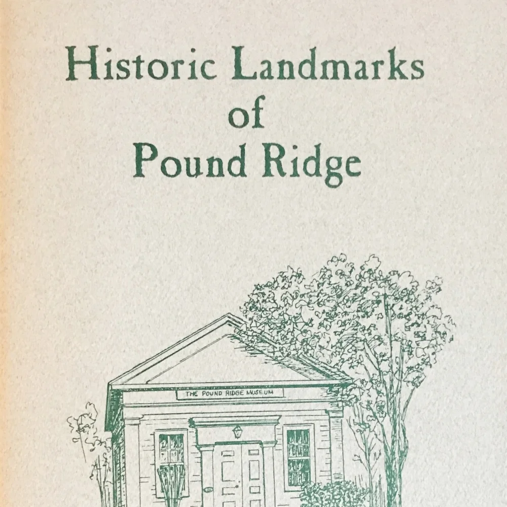 Town Landmarks — Pound Ridge Historical Society