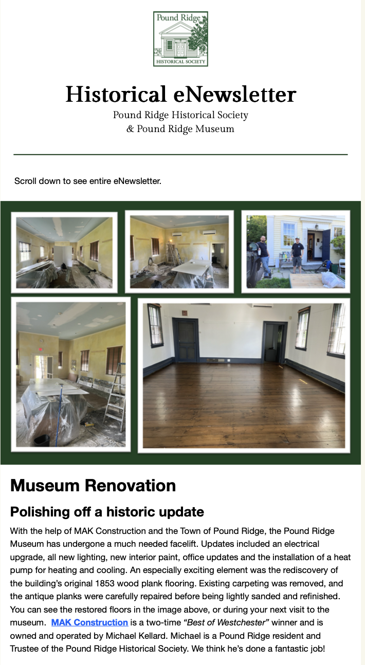 Pound Ridge Historical Society