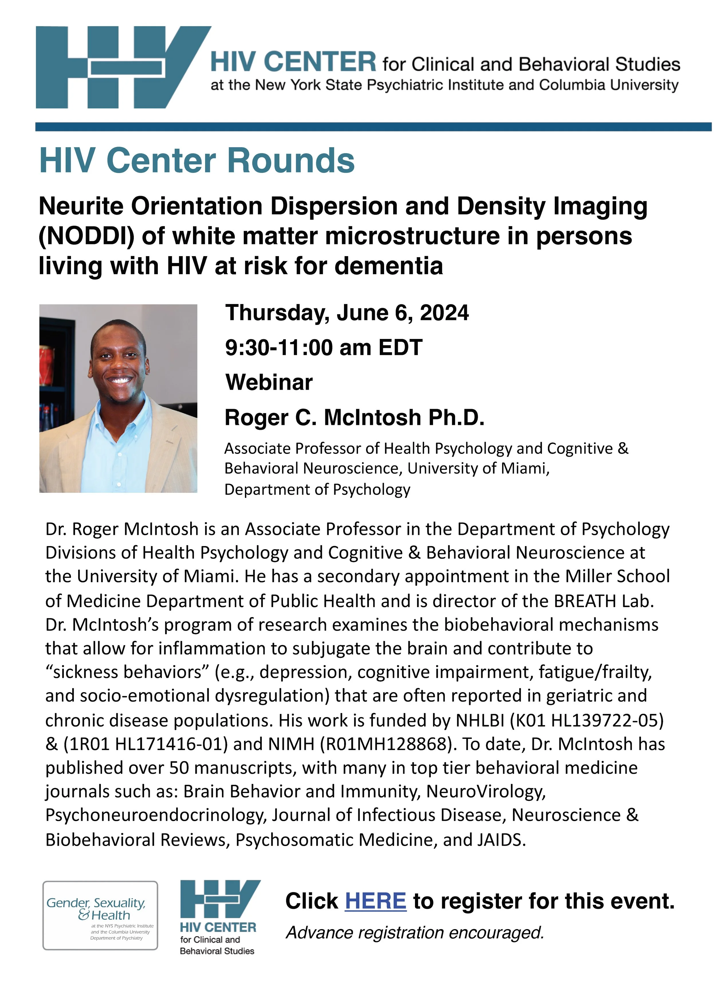 HIV Center for Clinical and Behavioral Studies