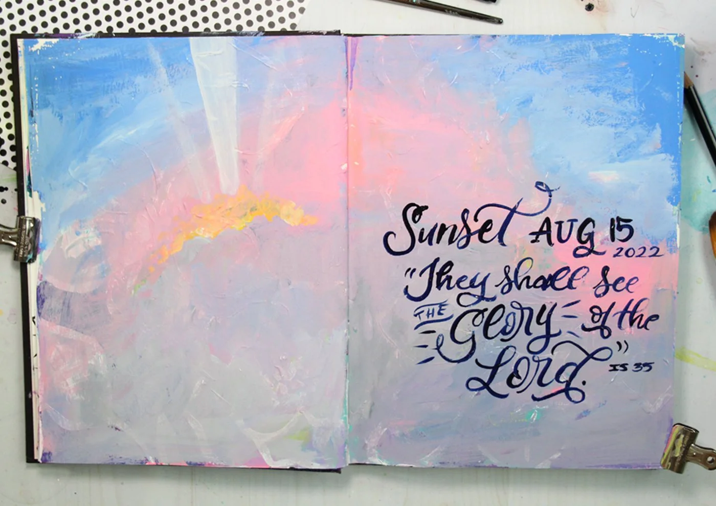 Filled up my Art Journal - Art Journaling Inspiration — MakeWells